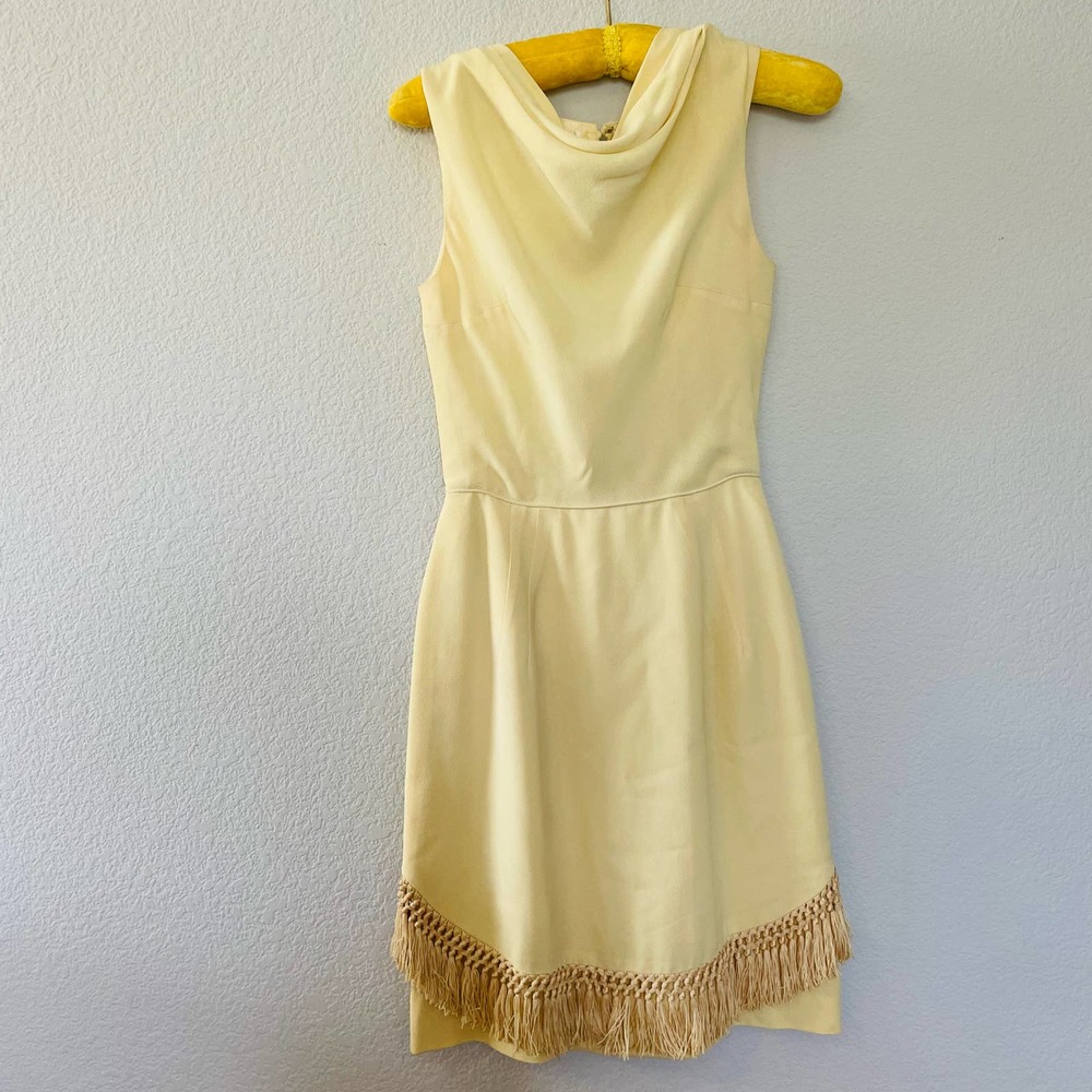 Vintage 50s Jay Herbert California Pale Yellow Cowlne… - Gem